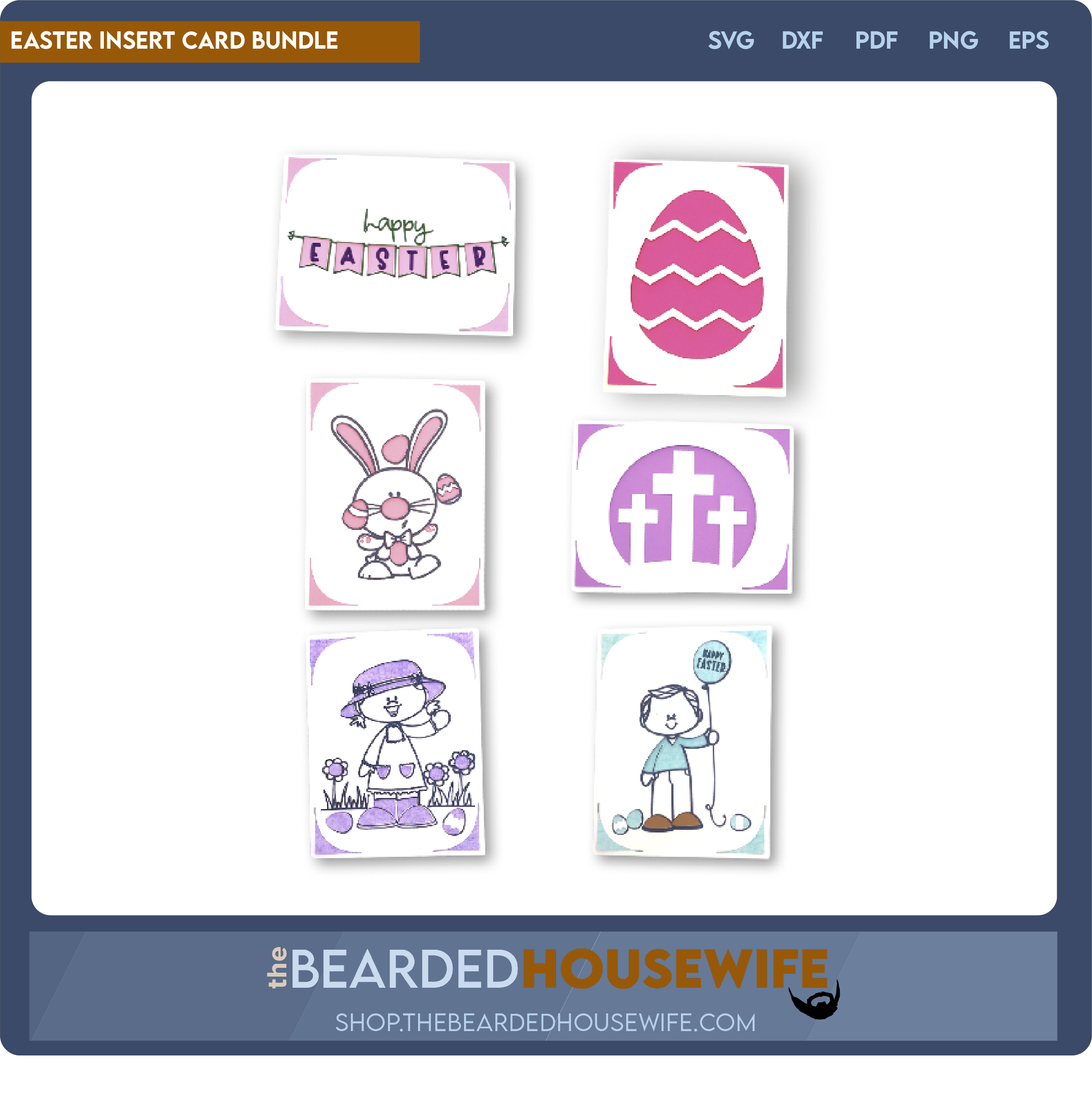 Easter Cards and SVGs – The Bearded Housewife