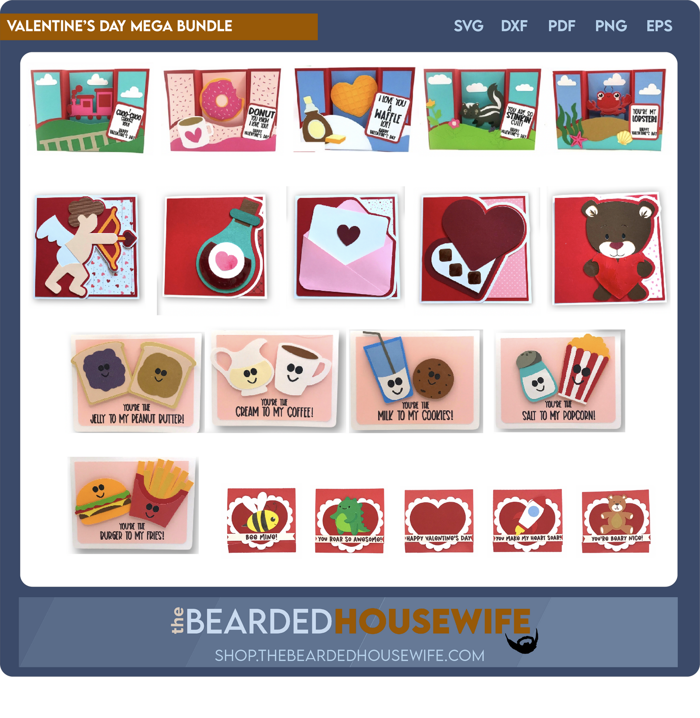 Valentine's Day Mega Bundle – The Bearded Housewife